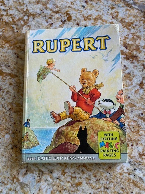 RUPERT 1963 ORIGINAL Annual. Magic Painting Pages Untouched. EUR 34,94 ...