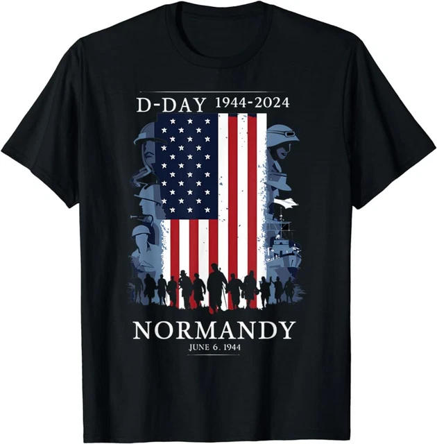 NEW! D-Day Tee Normandy Landings Invasion 80th Ann Made in Australia S ...