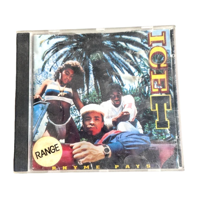 ICE-T RHYME PAYS CD 1987 Original Gangsta Rap Album Sire Syndicate ...