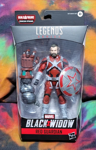 BLACK WIDOW MARVEL Legends RED GUARDIAN Build-A-Figure 6-Inch Action ...