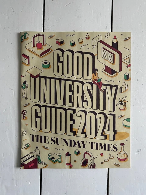 NEW THE SUNDAY Times Good University Guide 2024 UK Magazine £9.99 ...