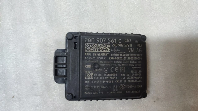 VOLKSWAGEN AUDI SEAT Skoda Distance Control Radar Sensor 2Q0907561C £ ...