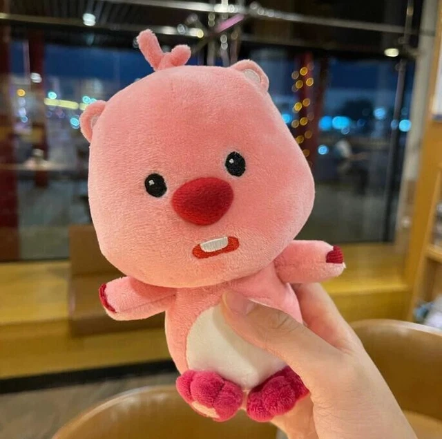 20CM CARTOON BEAVER Loopy Plush Doll Korea Figure Pororo Series Toy ...