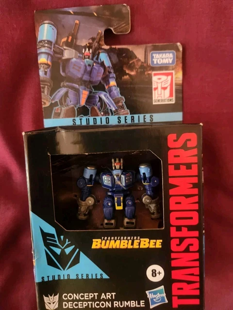 TRANSFORMERS STUDIO SERIES core class CONCEPT ART Decepticon RUMBLE ...