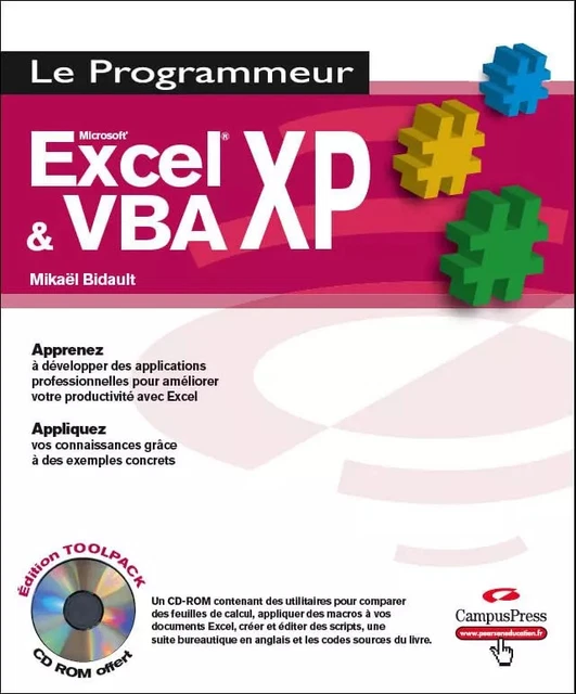 EXCEL & VBA PROGRAMMEUR ED TOOL PACK, Mikaël Bidault EUR 3,00 - PicClick FR