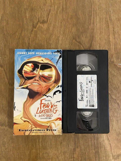 FEAR AND LOATHING in Las Vegas VHS 1998 Universal Johnny Depp Benicio £ ...
