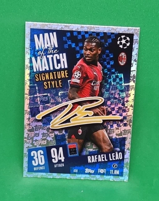 MATCH ATTAX 23/24: Stile firma Rafael Leão/Man Of Match #428 EUR 0,29 ...