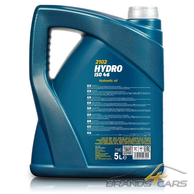 ACEITE HIDRÁULICO MANNOL 3x 5L LITROS HYDRO ISO 46 50499136 EUR 45,90 ...