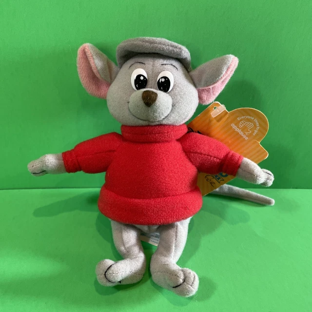 APPLAUSE DISNEY RESCUERS Down Under Bernard Mouse 6" Bean Bag Plush Toy ...