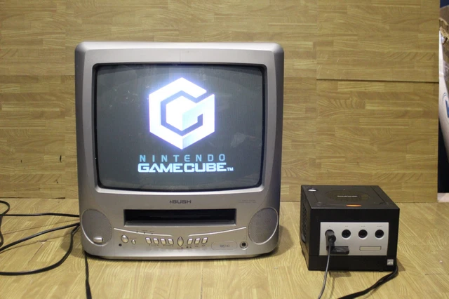 BUSH BTV18SIL/VA 14& Inch CRT TV VCR VHS Video Retro Gaming Television CRT £59.99 - PicClick UK