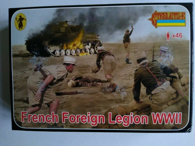 STRELETS 1/72 FRENCH Foreign Legion Wwii 187 Oop Ww2 Figures New £7.00 ...
