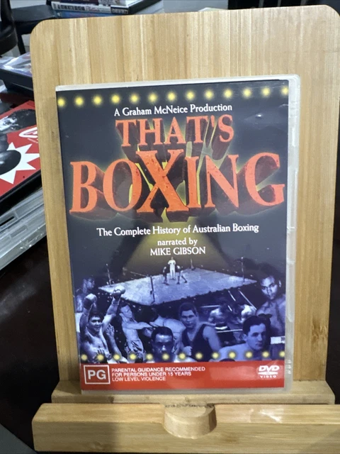 THAT'S BOXING DVD Complete History Of Australian Boxing Mike Gibson ...