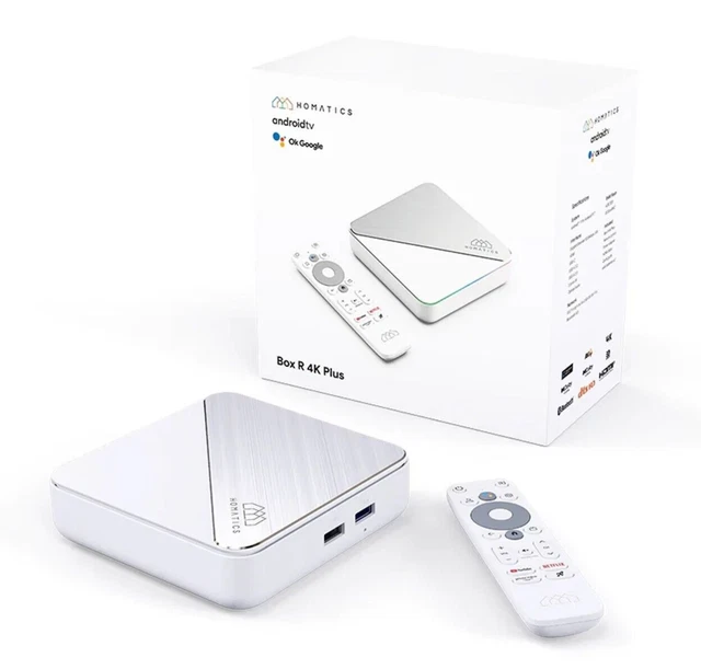 STREAMING MULTIMEDIA PLAYER Homatics Box R 4K Plus Android Smart TV ...