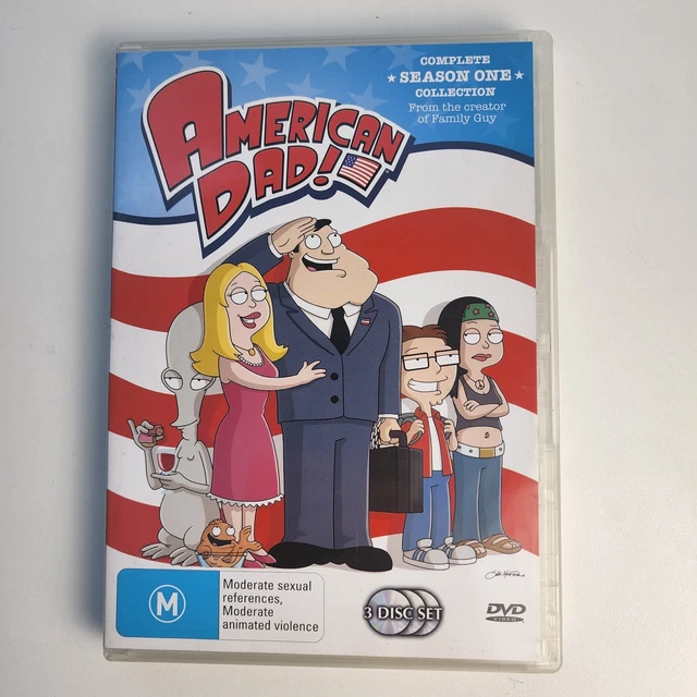 AMERICAN DAD COMPLETE Season One 1 DVD 2005 Animation Region 4 EUR 6,86 ...