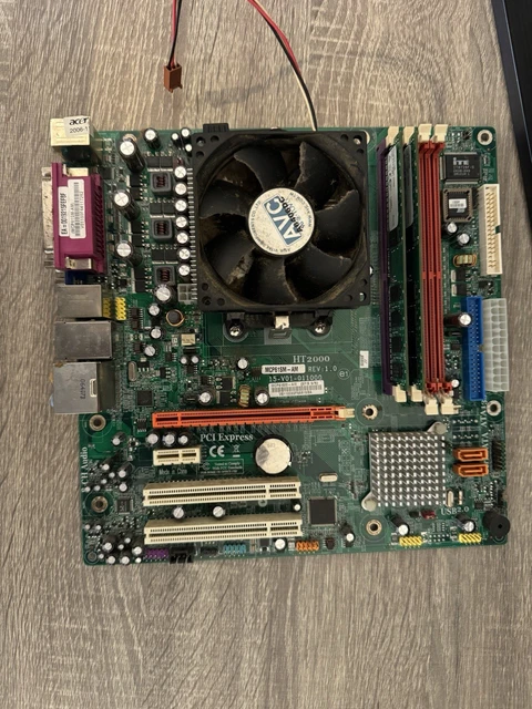 ACER ASPIRE T180 MCP61SM-AM Motherboard + AMD Athlon 64 X2 3800+ + 2GB ...