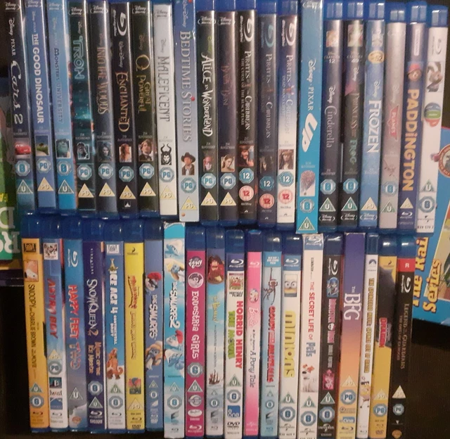 KIDS/CHILDREN/FAMILY BLU RAY x41 BUNDLE/LOT. DISNEY/PIXAR/CLASSICS. £47 ...
