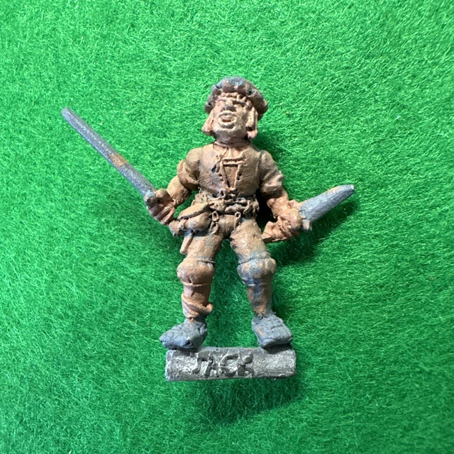 GW CITADEL MINIATURES Empire Metal Mercenaries Fighter F4 Jack 1987 ...