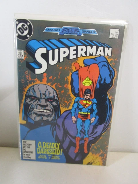 SUPERMAN ISSUE #3 DC "Cross-Over LEGENDS Chapter 17" Darkseid March ...