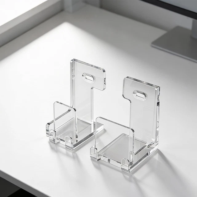 SPACE SAVING WALL Mount Stand for Nintendo Switch 2 Acrylic Clear ...