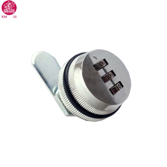 3 DIGITAL CODE Combination Cam Lock For Safety Drawer Cabinet Password ...