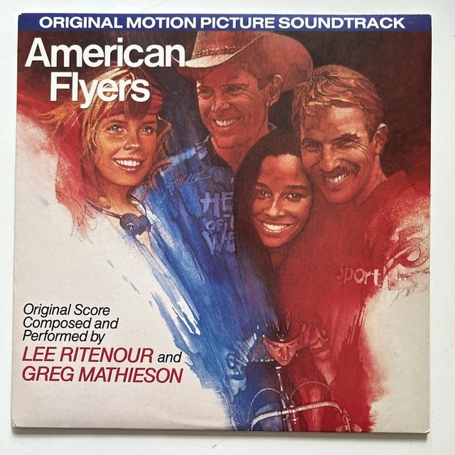 AMERICAN FLYERS MOVIE Soundtrack 1985 LP Vinyl Record GRP-AP-2001 EX/EX ...