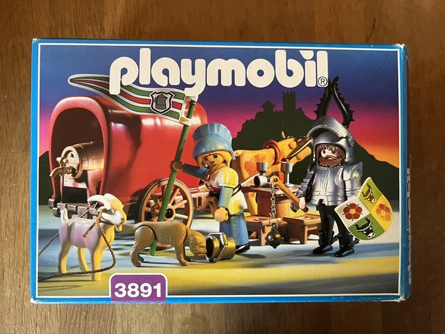 PLAYMOBIL 3891 RITTER mit Trosswagen OVP EUR 40,00 - PicClick DE