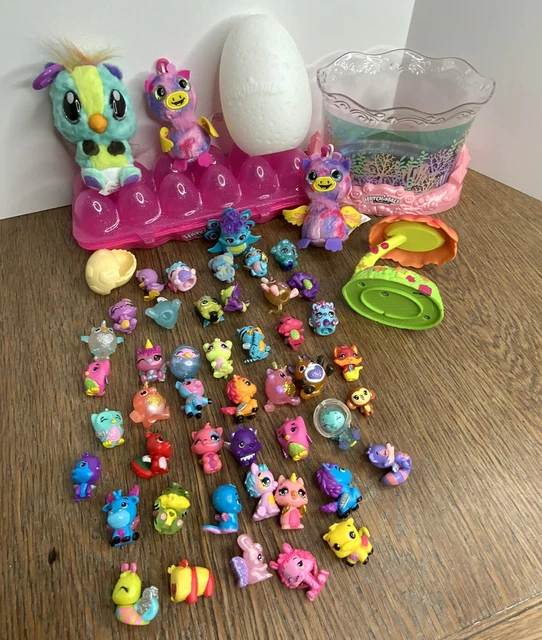 HATCHIMALS COLLEGGTIBLES PLAYSET Large Set Cases Figures Rare Different ...