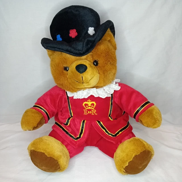 VINTAGE KEEL TOYS Simply Soft Plush Beefeater London Royal Teddy Bear £11.11 - PicClick UK