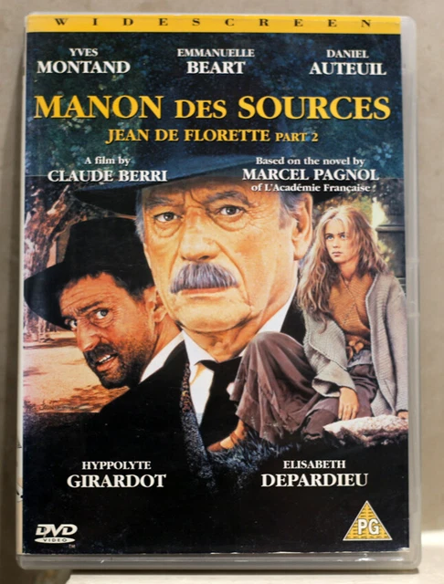 MANON DE SOURCES Jean De Florette Part 2 Dvd EUR 5,42 - PicClick FR