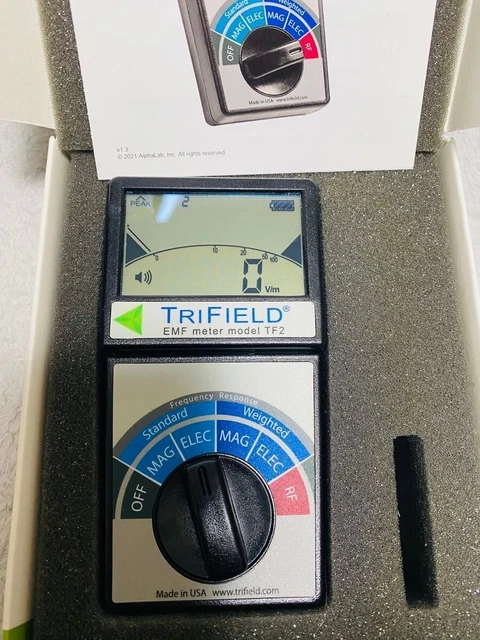 TRIFIELD METER TF2 Tri Field EMF Meter modello TF2 usato EUR 236,26 ...