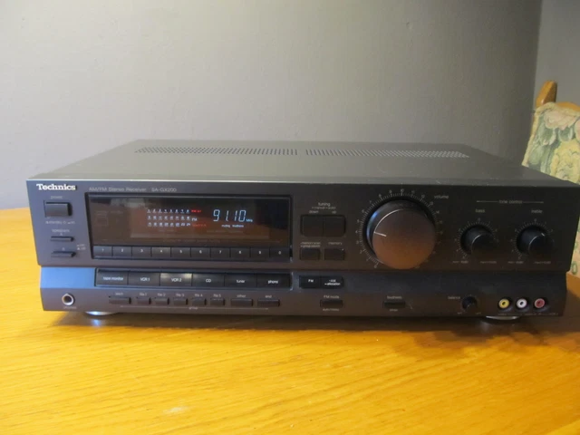 TECHNICS RECEIVER SA-GX 200 Hochwertiger Power Receiver Made in Japan ...