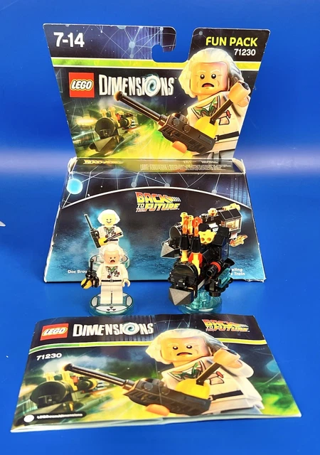 LEGO DIMENSIONS BACK to the Future Doc Brown Fun Pack 71230 £14.99 ...