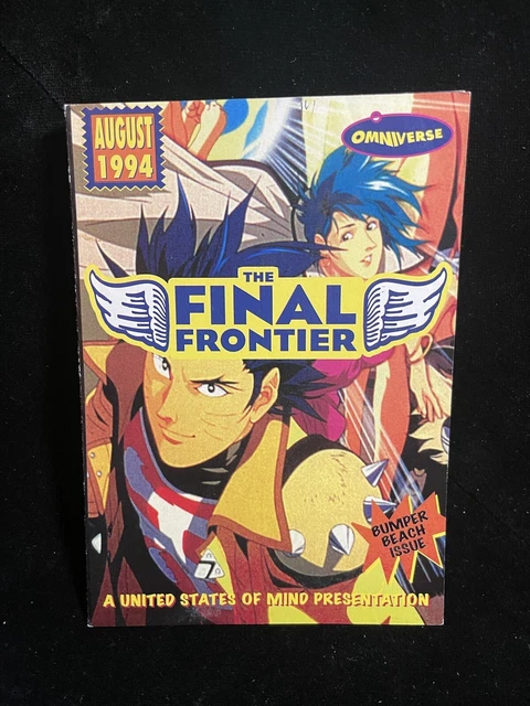 RARE 1994 STATES OF MIND FINAL FRONTIER MUSIC CLUB FLYER London DJ DR ...