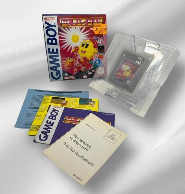 NINTENDO GAMEBOY CLASSIC - Ms. Pac-Man - Ovp - Komplett - 1982 - Top ...
