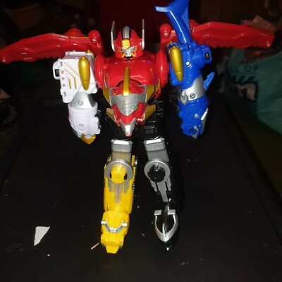 POWER RANGERS SUPER Megaforce Gosei Megazord Complete With Swords £21. ...