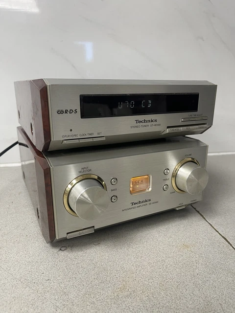 AMPLIFICADOR TECHNICS SE-HD560 y sintonizador ST-HD560 componente de ...