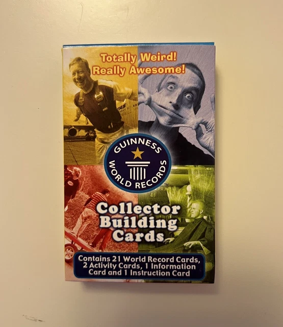 GUINNESS WORLD RECORDS Collector Building Cards 2006 £1.48 - PicClick UK