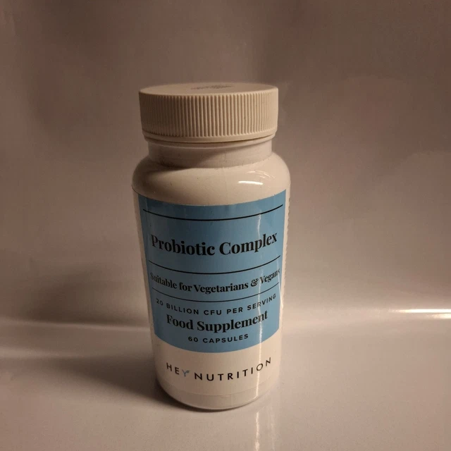 HEY NUTRITION PROBIOTIC Complex Supplement - 20 Billion CFU Veg and ...