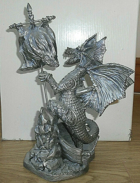 MYTH AND MAGIC - INVADER - Tudor Mint - RARE LIMITED DRAGON FIGURE ...