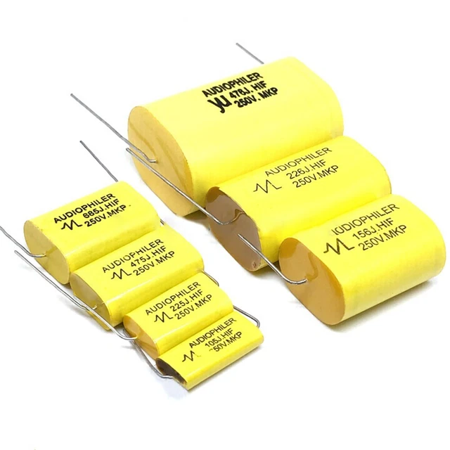 AXIAL INFINITE CAPACITOR Tweeter Frequency Division Capacitor 250V 0 ...