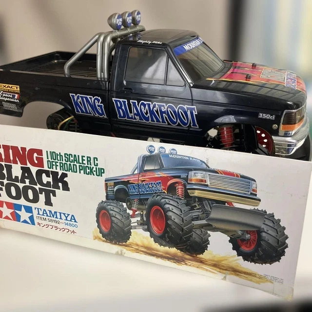 TAMIYA 1/10 SCALE R/C "King Black Foot" £503.78 - PicClick UK