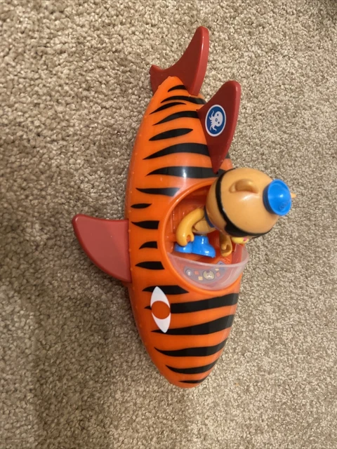 FISHER-PRICE OCTONAUTS TALKING Tiger Shark GUP-B Vehicle Works! $36.17 ...