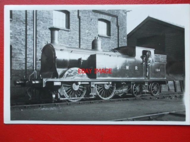 PHOTO LSWR Class M7 Loco No 124 C1923 Br 30124 EUR 4,20 - PicClick FR