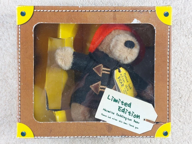 MARMITE PADDINGTON BEAR Plush Toy Limited Edition Boxed - No Marmite £ ...