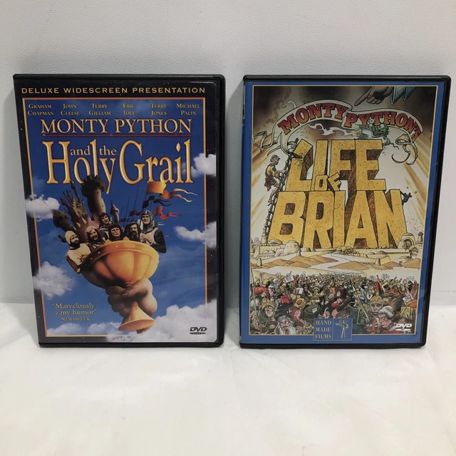 MONTY PYTHON 2 Movie Bundle ~ Life of Brian & The Holy Grail (DVD) £6.33 - PicClick UK