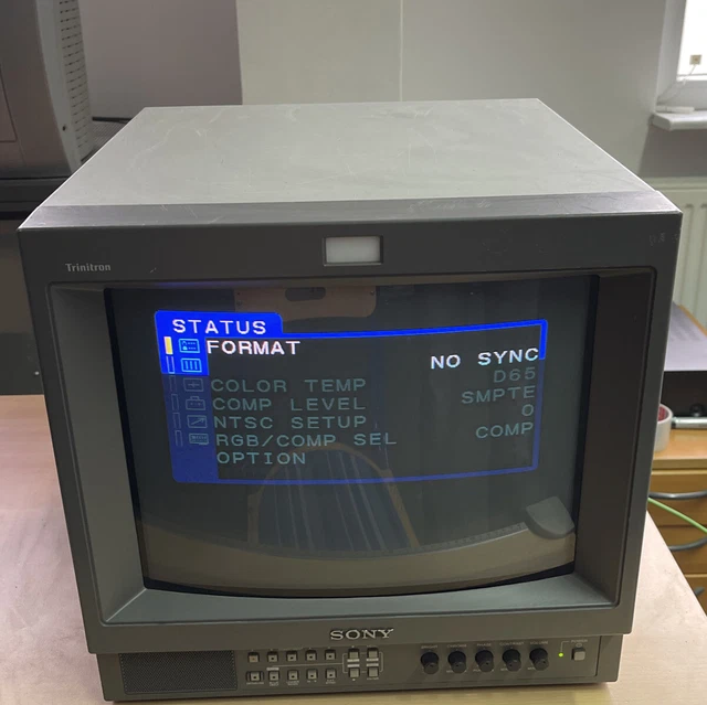 SONY PVM-1442QM 14&&&& Inch Trinitron RGB Monitor Retro Gaming PAL ...