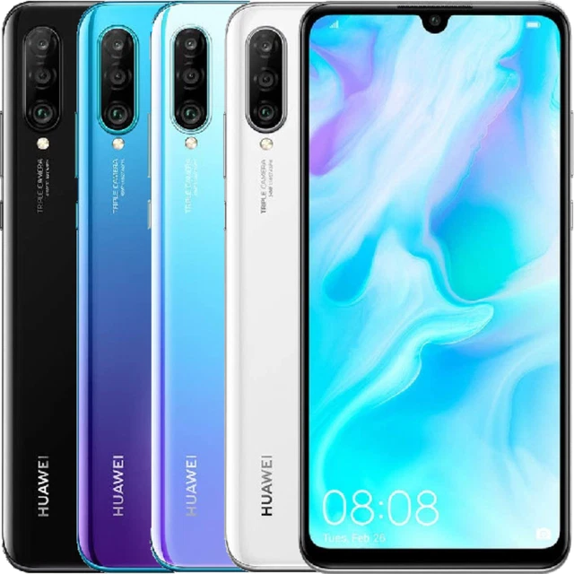 HUAWEI P30 LITE MAR-LX1B 128GB Dual SIM Unlocked Crystal/Black/Blue ...