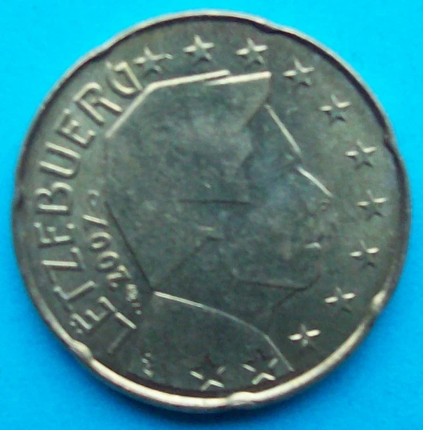 PIÈCE DE MONNAIE 20 Centimes Euro 2007 Luxembourg EUR 2,00 - PicClick FR