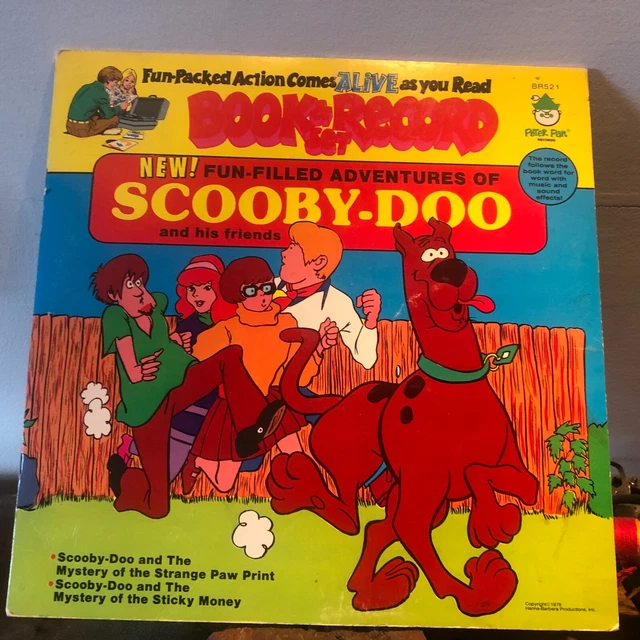 SCOOBY-DOO STORY VINYL (Record & book) VINTAGE 1978 $40.00 - PicClick CA