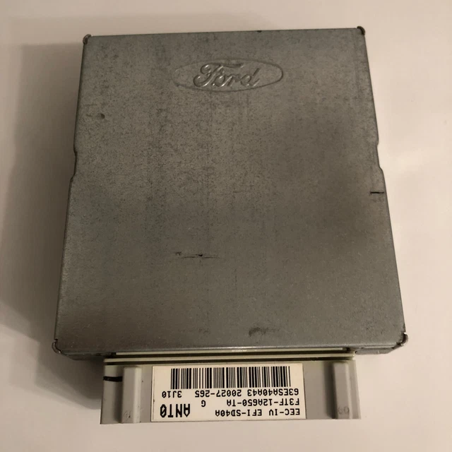 FORD GENUINE OEM ~ F3TF-12A650-TA Powertrain Contol Module PCM 4.9L ...